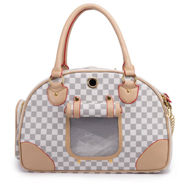 Pawtton Designer Dog Carrier Purse Bag | Supreme Dog Garage